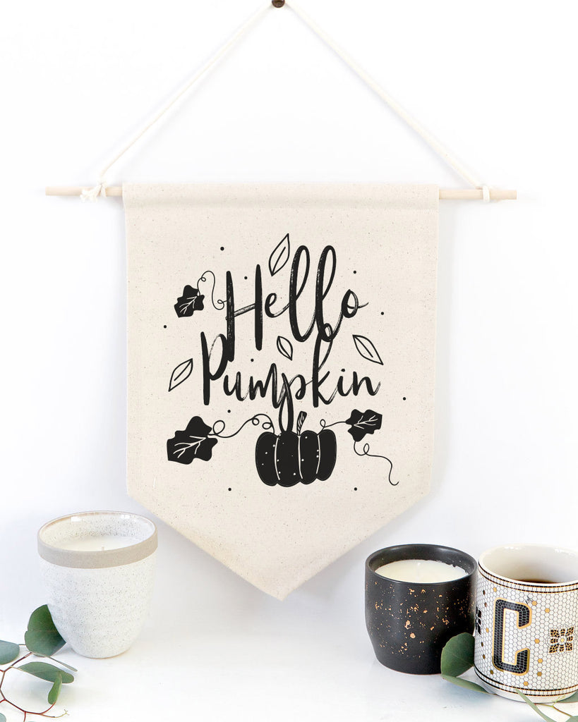Hello Pumpkin Hanging Wall Banner – The Cotton & Canvas Co.