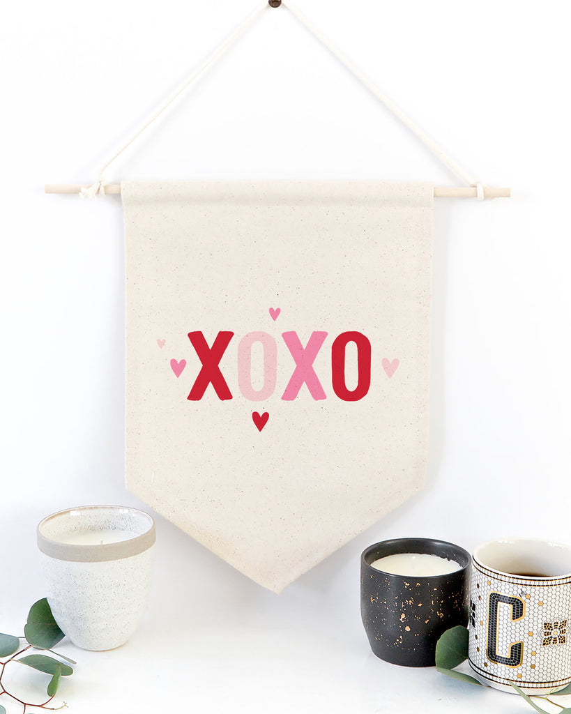 XOXO, Color Hanging Wall Banner – The Cotton & Canvas Co.
