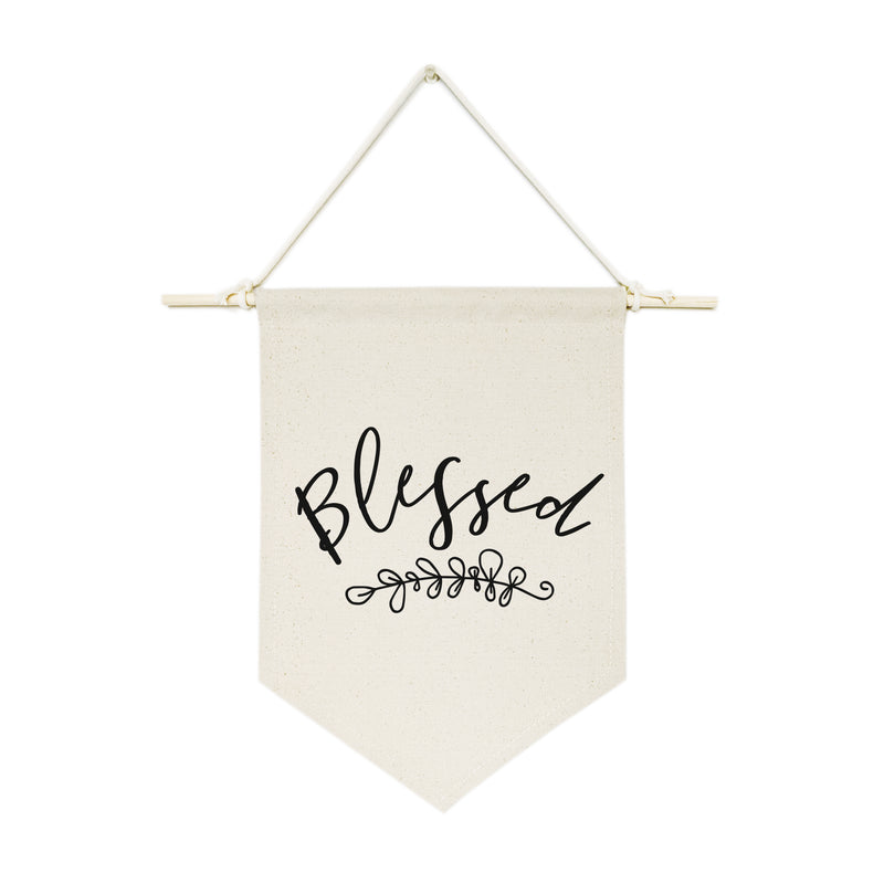 Blessed Hanging Wall Banner – The Cotton & Canvas Co.