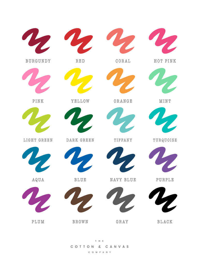 Personalized Couple Names Modern Hanging Wall Banner – The Cotton ...