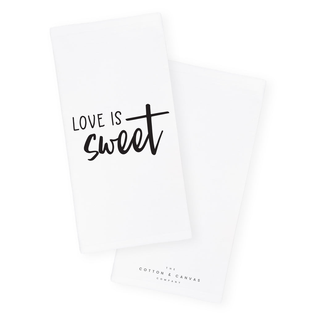 Love is Sweet Kitchen Tea Towel – The Cotton & Canvas Co.