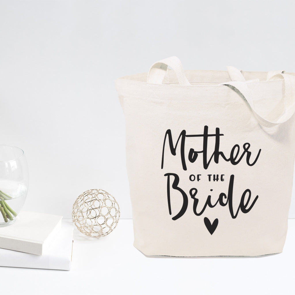 Mother of the Bride Wedding Cotton Canvas Tote Bag – The Cotton ...