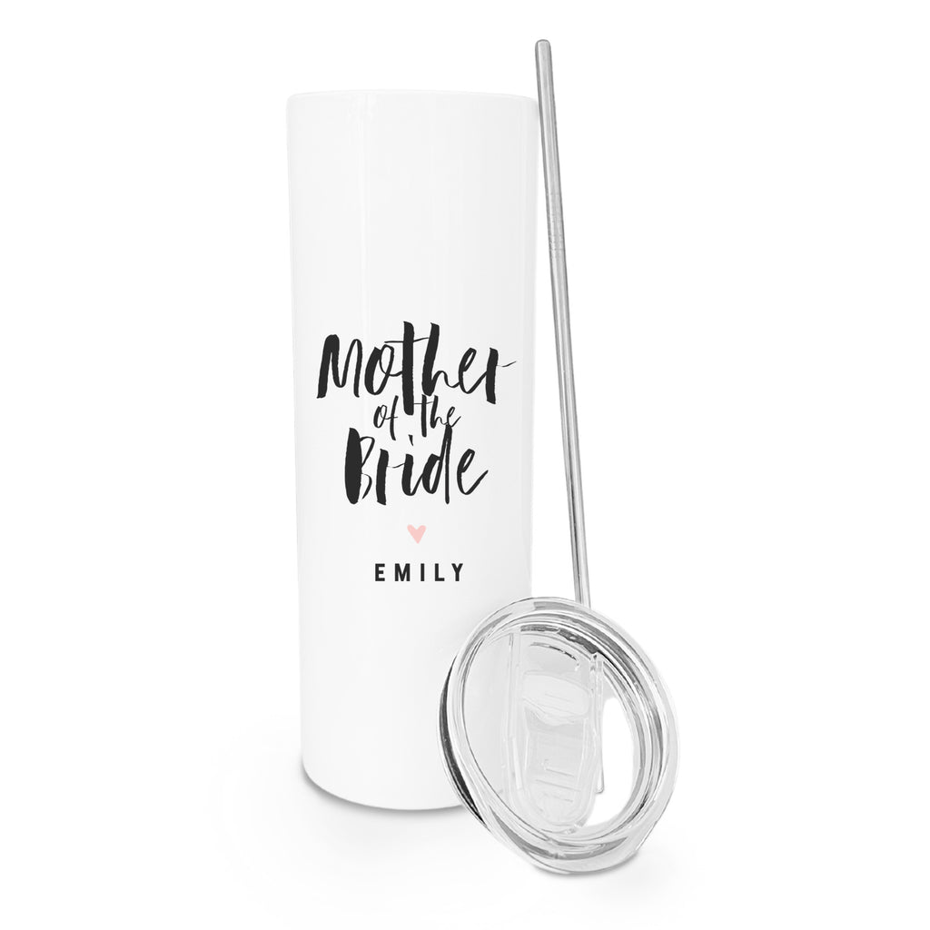 Mother of the Bride Personalized Wedding Tumbler – The Cotton & Canvas Co.