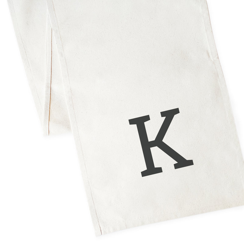 Personalized Monogram Cotton Canvas Table Runner – The Cotton & Canvas Co.